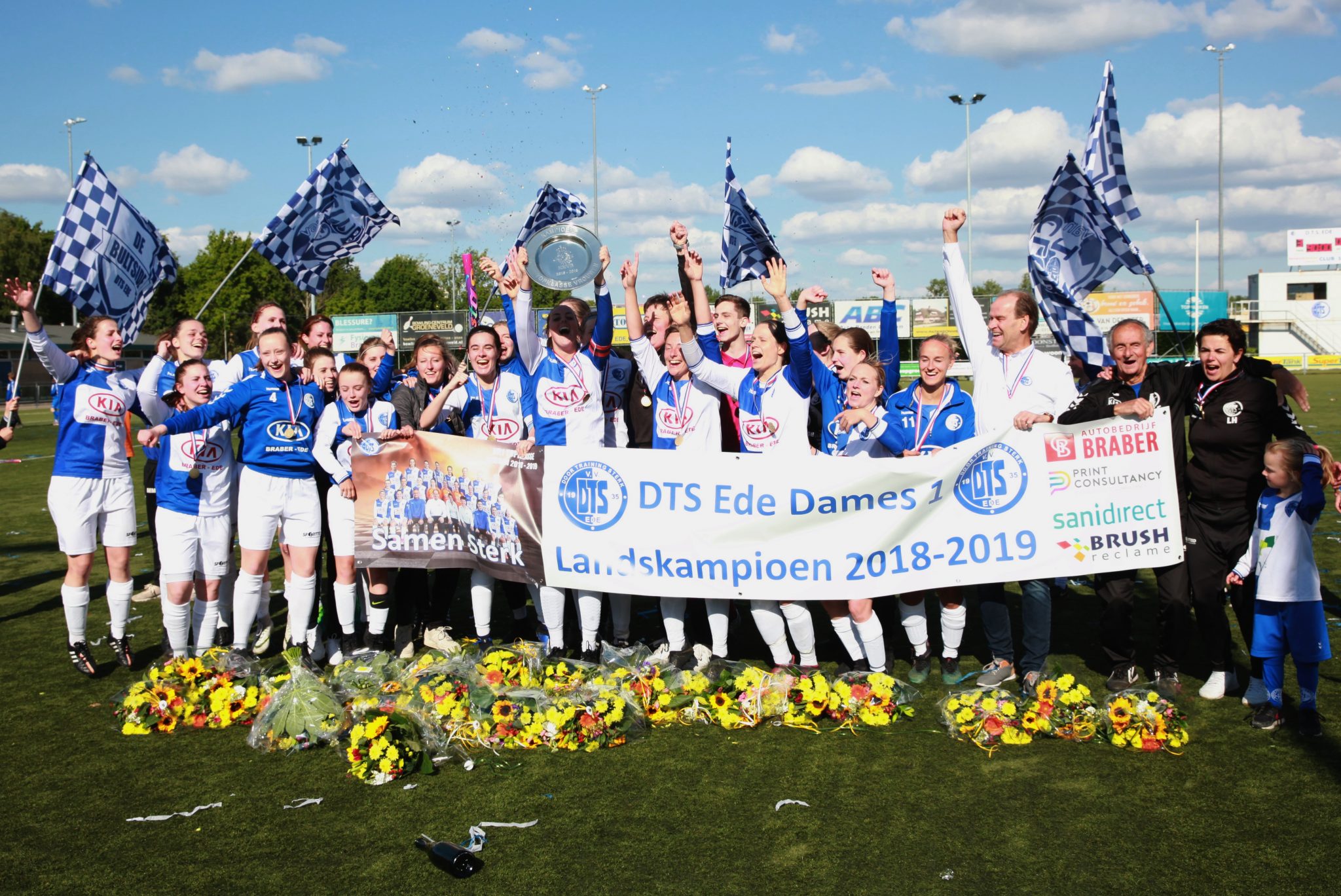 DTS EDE DAMES KAMPIOEN VAN DE TOPKLASSE! | DTS EDE
